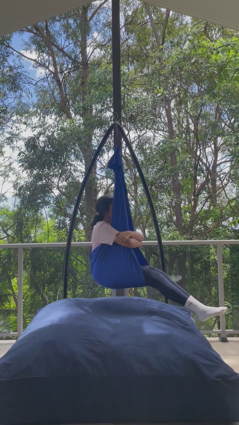 Sensory Swing & Crash Pad Set – NDIS Friendly | Impact Cushion for Kids ...
